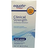 Amazon.com : Equate Clinical Strength Antiperspirant Deodorant, Fresh ...