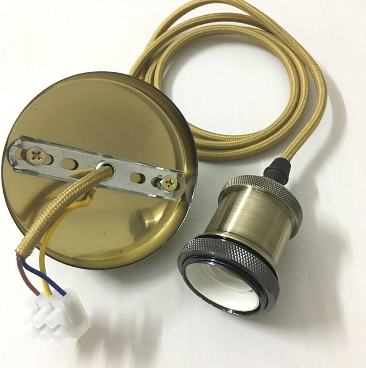 HU Fun life E27 Edison Ceiling Lamp Pendant Lamp Lampholder Copper ...