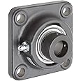 Amazon.com: Timken RCJ1 15/16 Flange Unit, 4 Bolt Holes, Industrial-Duty, Relubricatable, Non ...