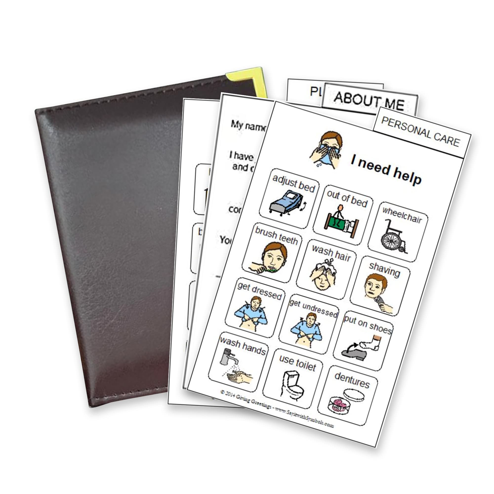 Mua Say it with Symbols Compact Adult Picture Communication Album Kit ...