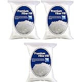 Amazon.com: 300g/10.5oz Polyester Fiber Fill, Premium Fiber Fill ...