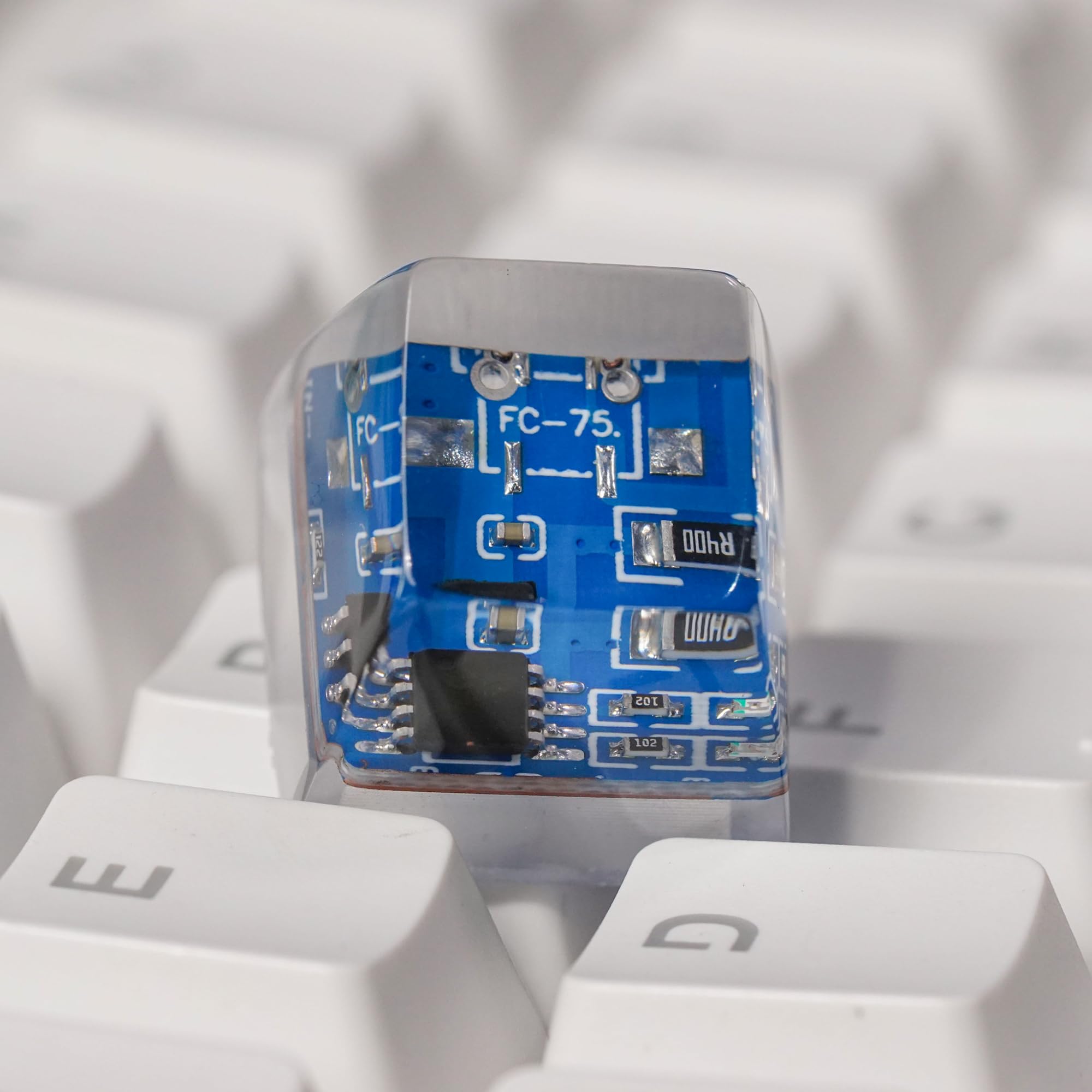 Mua DATKEY0774, SA Blue Circuit Artisan Keycaps - Cherry Profile ...