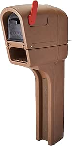 Step2 595200 MailMaster Plus Mailbox, Walnut - Rural Mailboxes - Amazon.com