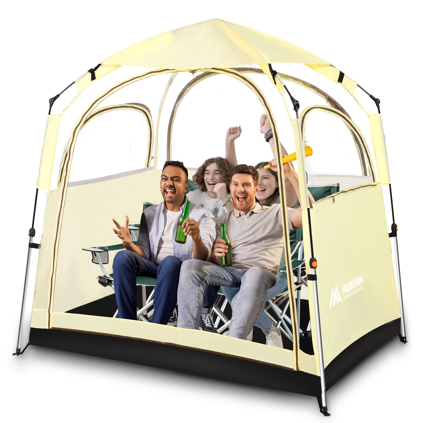 Sports Tent All Weather Clear Sport Rain Tent 1-3 Person Sport Bubble ...