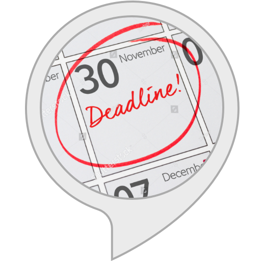 Amazon.com: Deadline Tracker : Alexa Skills