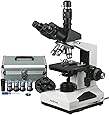Amazon.com: AmScope T490A-PCT Compound Trinocular Microscope with Phase-Contrast Turret, WF10x ...