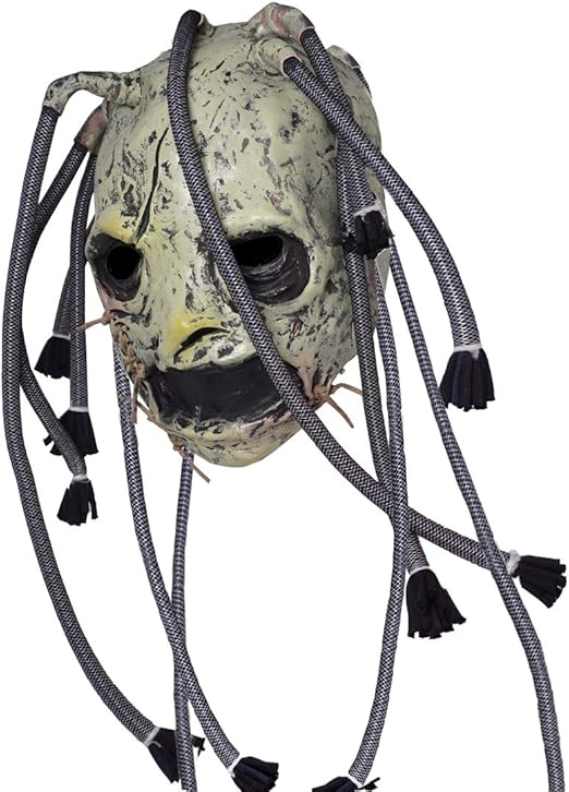 Amazon.com: Dreadlocks Fullhead Latex Mask Corey Taylor Fancy Dress ...