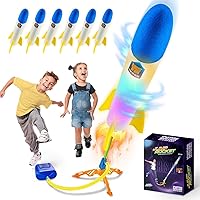 The Original Stomp Rocket Stunt Planes Launcher - 3 Foam Planes and Toy ...