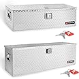Amazon.com: FORWODE 39 Inch and 48 Inch Truck Bed Tool Box, Aluminum Heavy Duty Trailer Tool Box ...