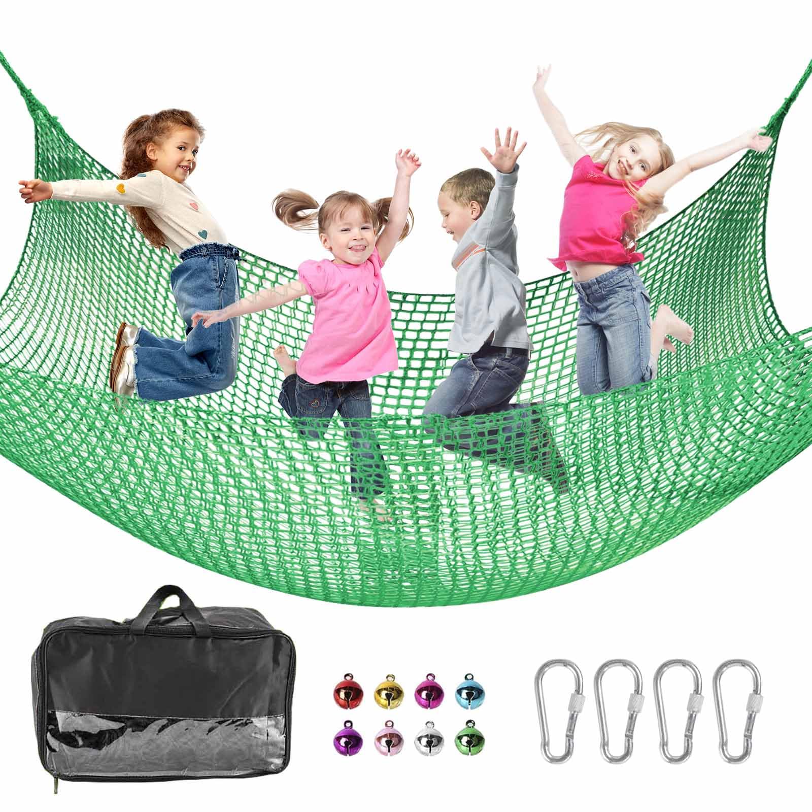LPIW Climbing Net for Kids - 3.3FT x 9.9FT Double Layers Heavy Duty ...