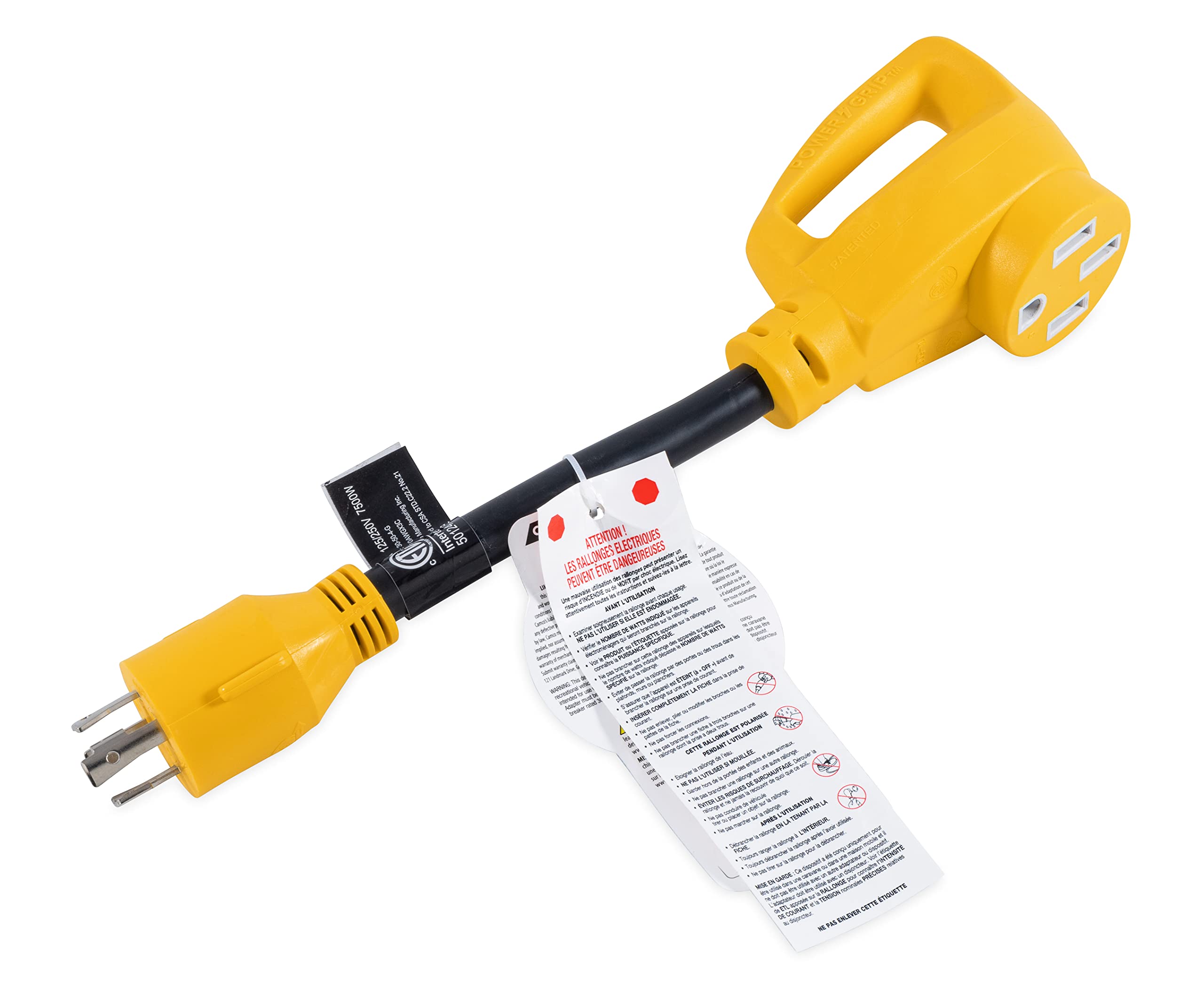 Mua Camco PowerGrip Camper/RV Generator Adapter | Features a 4-Prong ...