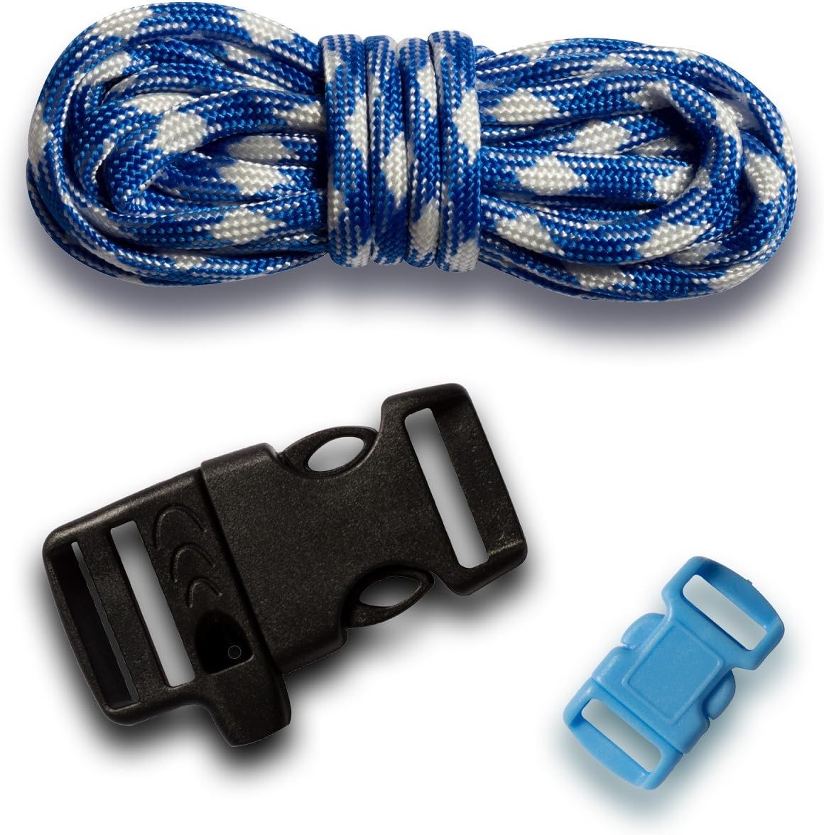 TE-Trend 19-teiliges Paracord Parachute Cord Kernmantel Rope Set Craft ...