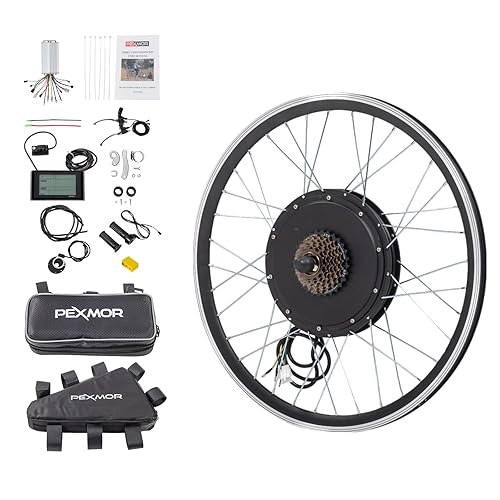 PEXMOR Electric Bike Conversion Kit, 48V 1200W E-Bike Conversion Kit ...