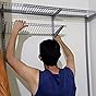 Amazon.com: Rubbermaid FastTrack Closet Kit, White, 6-10 Ft., Wire ...