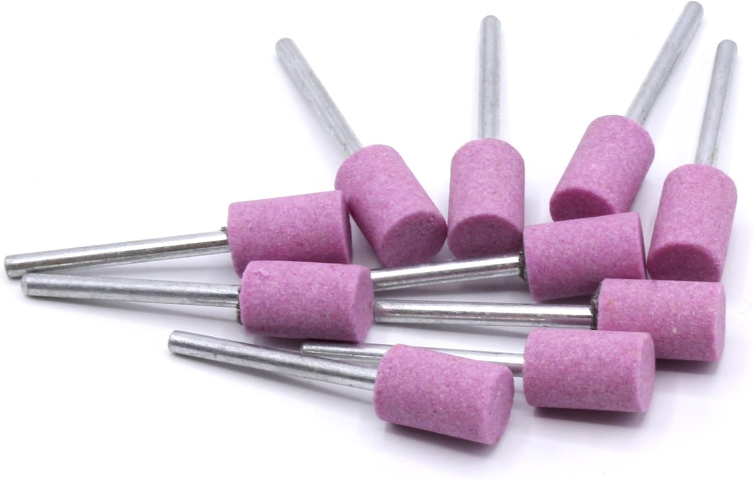 6x Schleifsteine Zylinder Ø8mm für Dremel, Proxxon Schleifer Zubehör ...