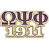 Amazon.com: Desert Cactus Omega Psi Phi Lapel Pins Fraternity Divine 9 ...