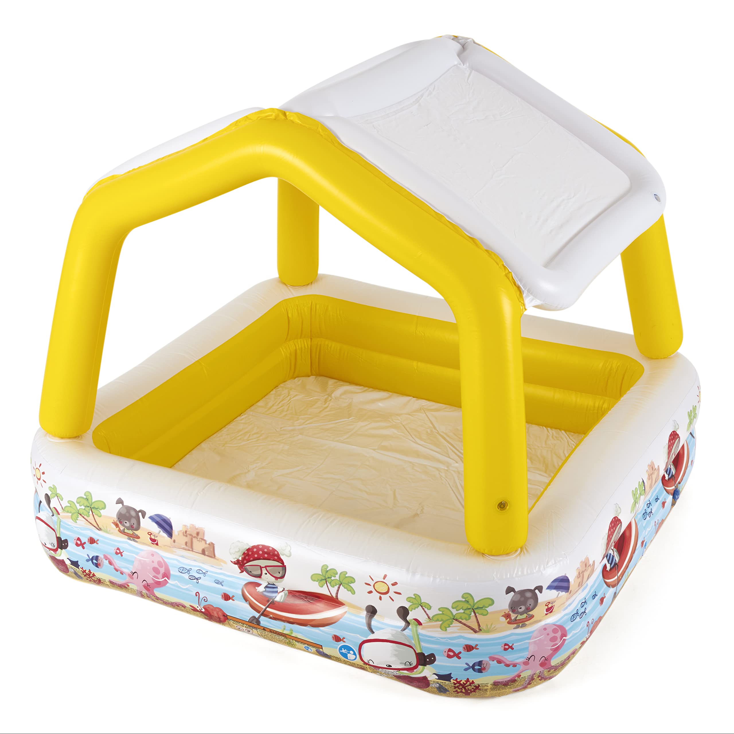 Mua Sun Shade 5 Foot Square Inflatable Durable 10 Gauge Vinyl Kiddie ...