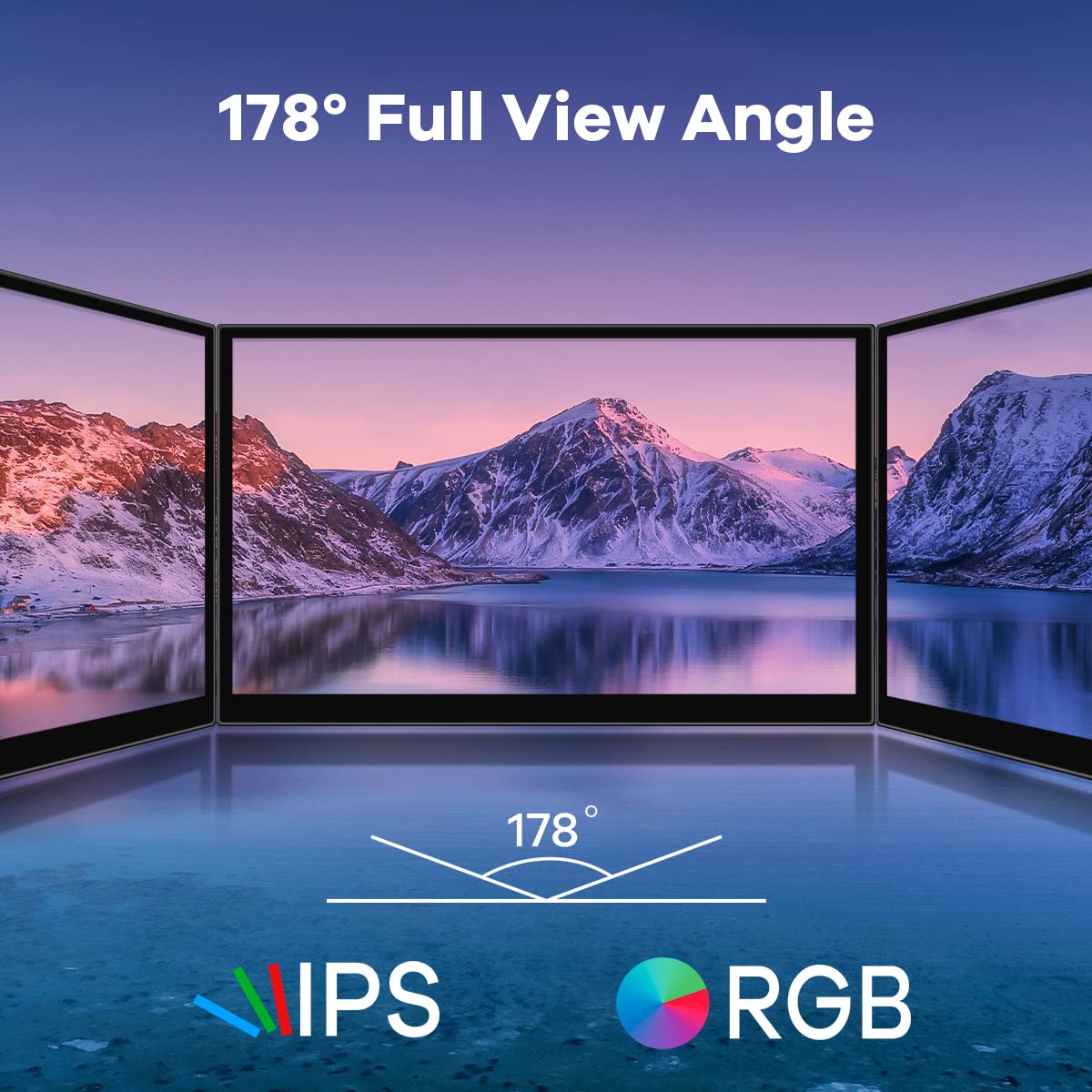 Mua Hosyond 10.1" IPS LCD Capacitive Touch Screen HDMI Display Portable Monitor 1024X600 Built ...