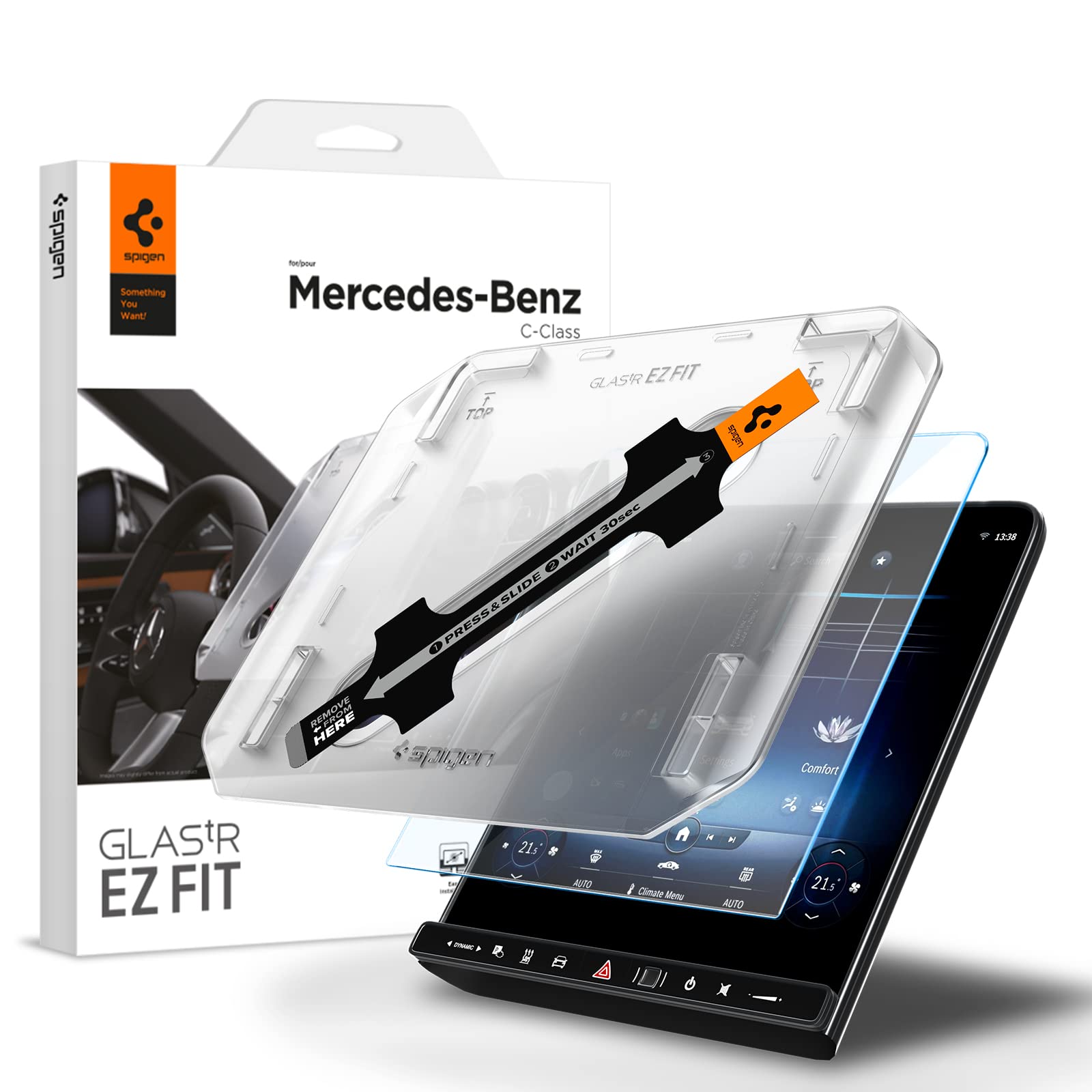 Mua Tempered Glass Screen Protector [GlasTR EZ FIT] Designed for ...