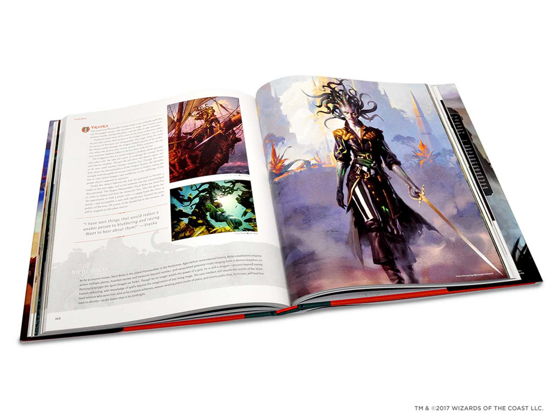 New Vraska art from Ixalan art book : r/magicTCG