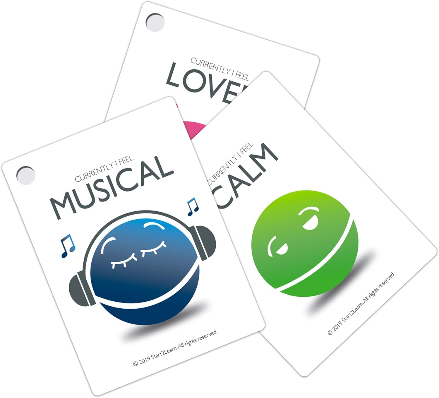 Start2learn: Mood Keyring (PCR) Picture Communication Resource- Autism ...