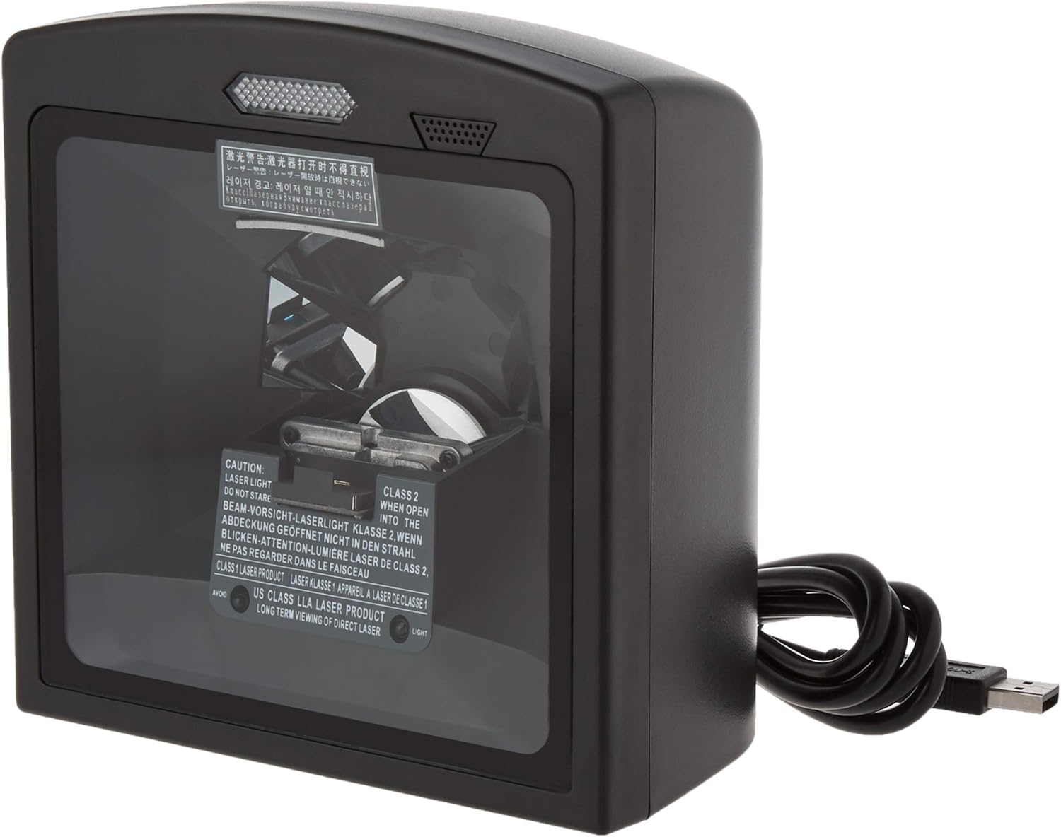 USB OMNIDIRECTIONAL BARCODE READER WITH TEMPERED GLASS DISPLAY SUPPORT ...