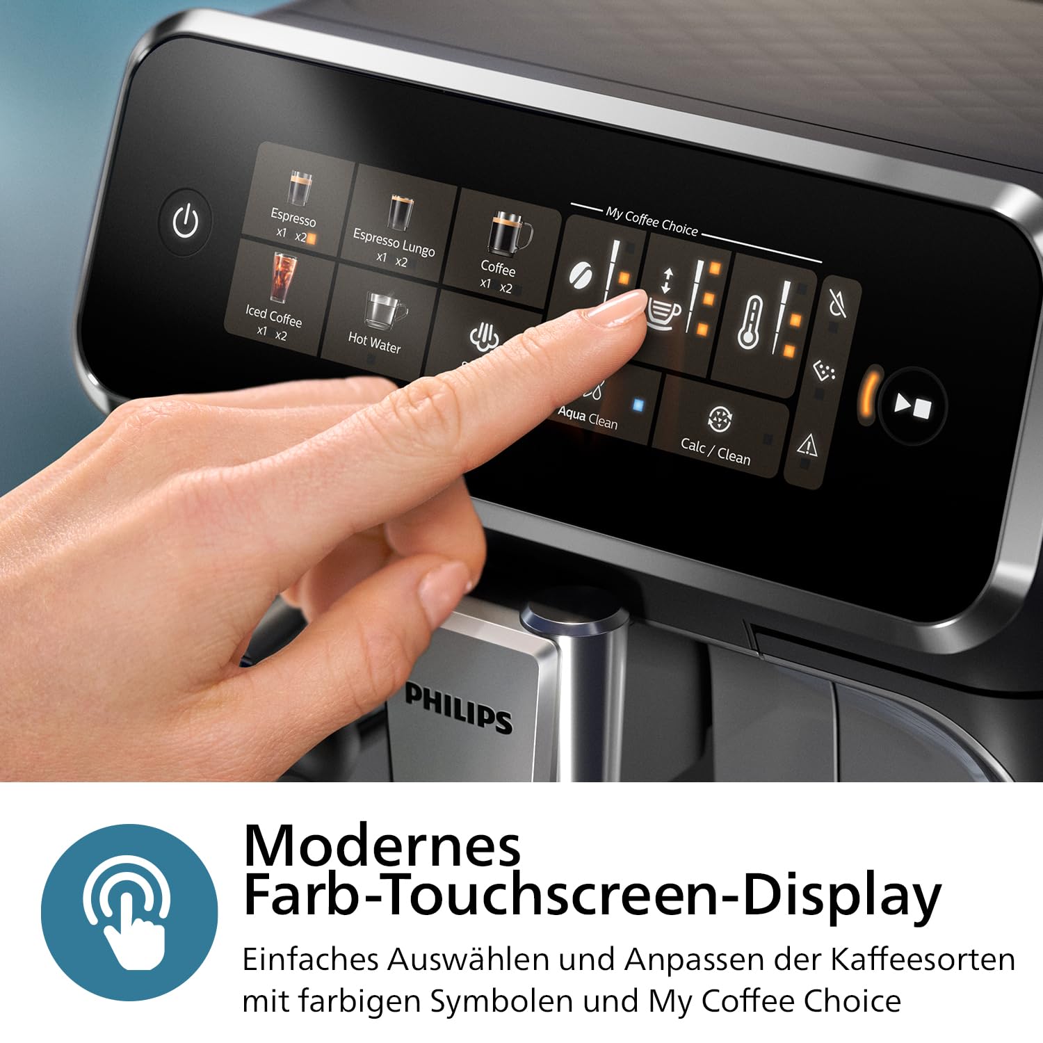 Mua Philips 3300 Series Fully Automatic Coffee Machine - 6 Drinks, Modern Colour Touch Screen ...