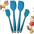 StarPack Home Basics Silicone Spatula Set (2 Small, 2 Large) - Rubber ...