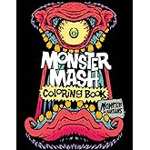 Monster Mash Coloring Book: Blue Edition of Crazy Weird Wacky Zany ...