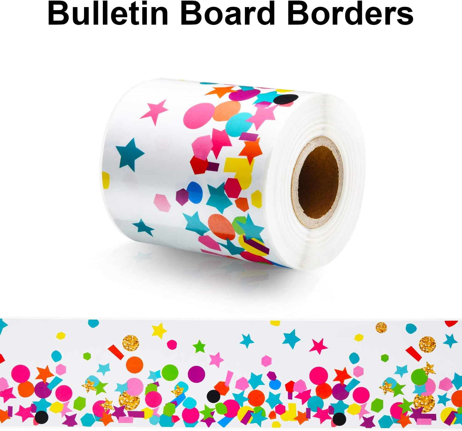 49 Feet Bulletin Board Borders School Themed Decorative Stickers ...