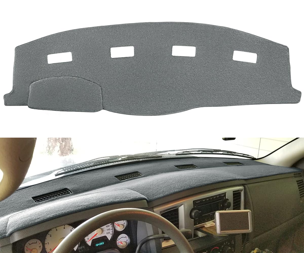 Yiz Dashboard Cover Dash Mat Pad Custom Fit for 2006-2008 Dodge Ram ...