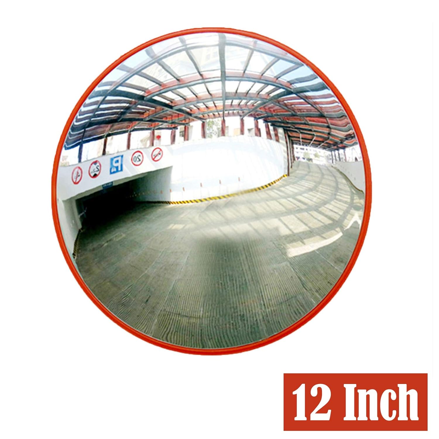 Indoor Convex Mirror 30cm 12 inch Traffic Road Mirror Security Curved ...