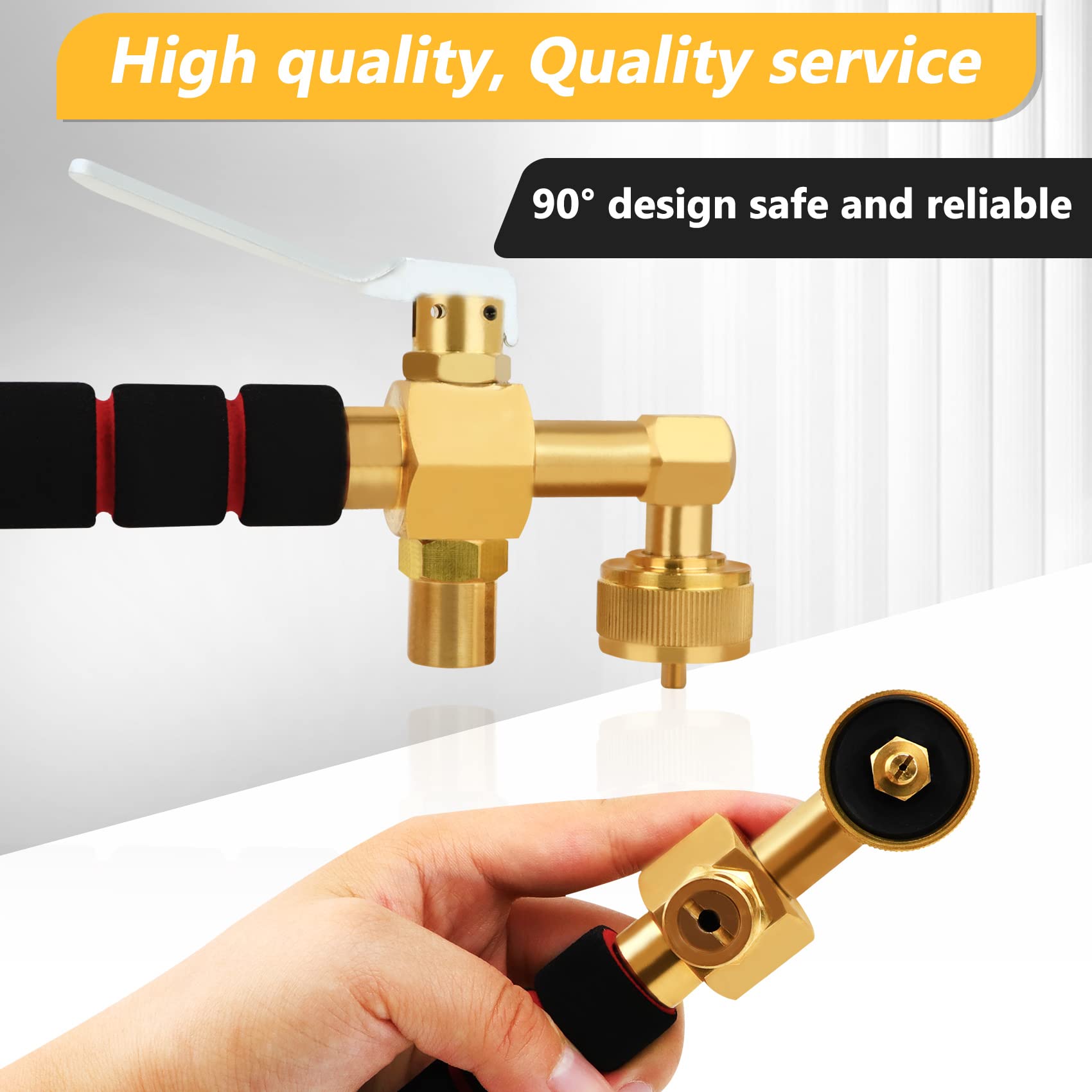Mua Updated Propane Fitting Refill Adapter Valve for 1LB Gas Bottle ...