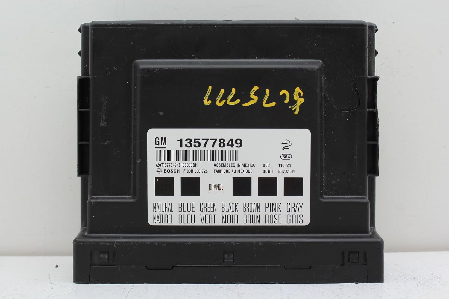 11 – 13 Chevrolet Cruze 13577849 BCM BCU Body Control Module Unit ...