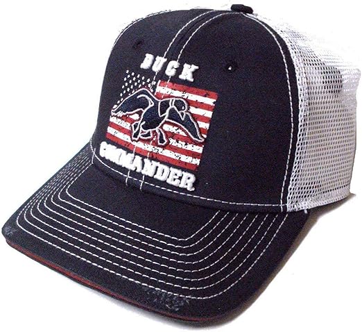 Duck Commander Flag Hat, Navy/White: Amazon.co.uk: Sports & Outdoors