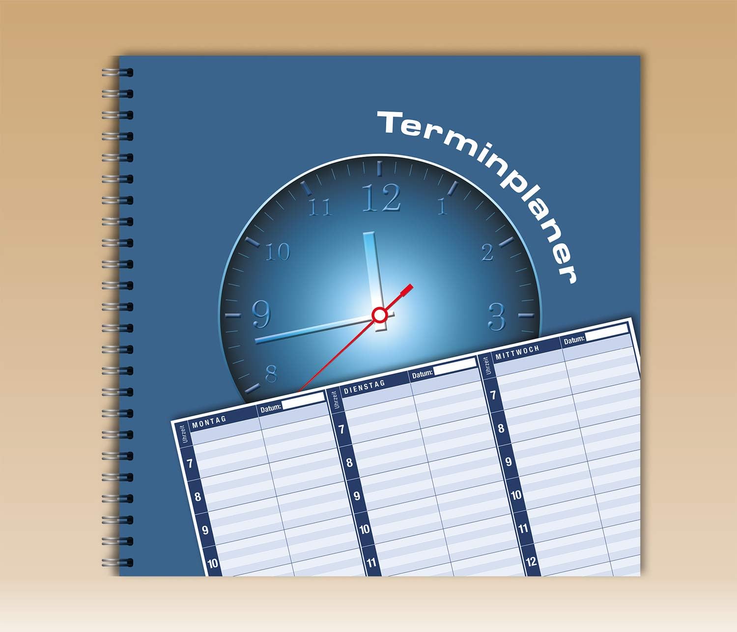 Praxisplaner Büroplaner Terminplaner 2er Einteilung: Amazon.de ...