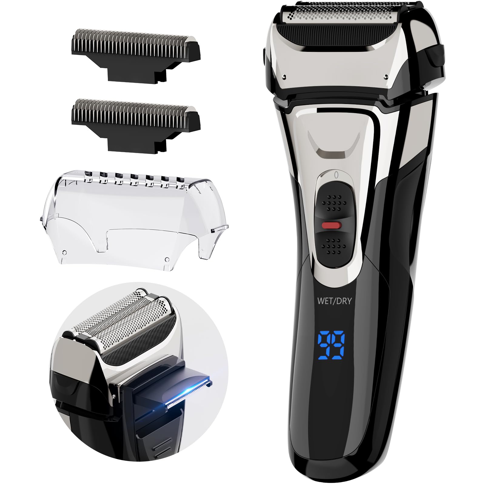 Mua Men's Electric Shaver, Electric Shaver, Reciprocating Type, 3 ...