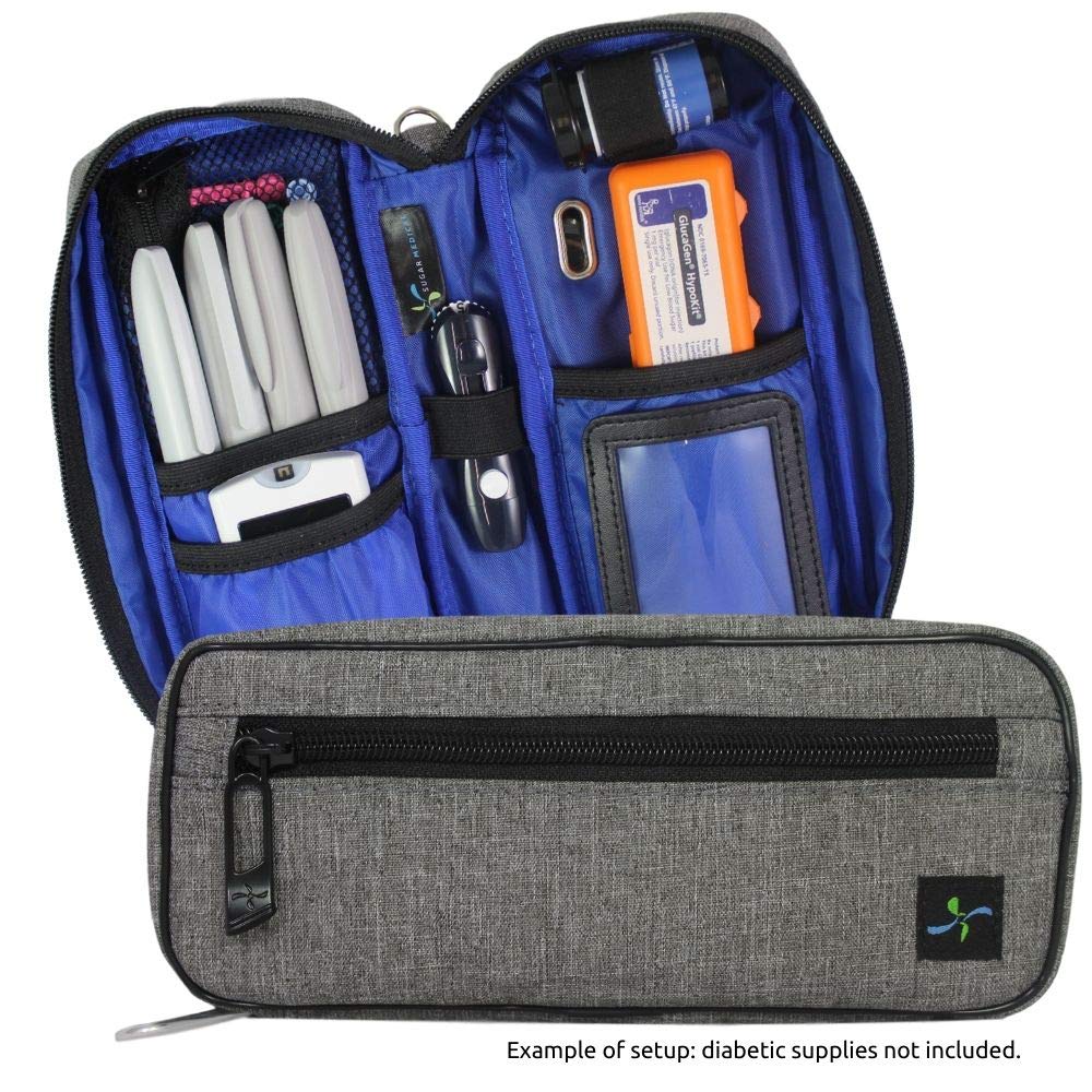 Sugar Medical Carry- All Diabetes Supply Case - Fits Insulin Pen ...