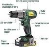 TECCPO Cordless Drill Set, 29 Accessories, 310 In-lbs, 2-Speed, 21+1 ...
