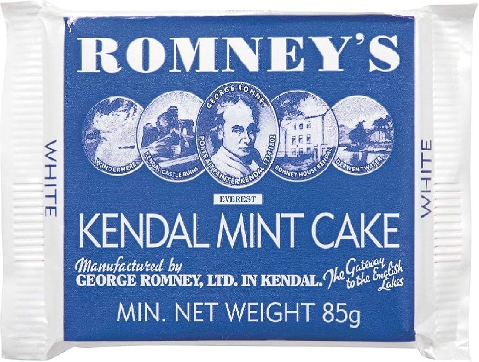Romney's Kendal Mint Cake White, 85 G: Amazon.co.uk: Grocery