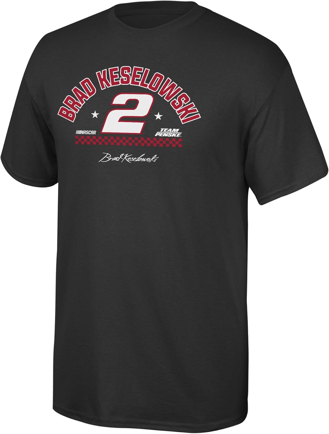 Nascar Driver Merchandise Fan Favorite Arched Name Cotton Short Sleeve ...