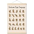 Amazon.com: 16X24" American Sign Language Canvas Poster, ASL Alphabet ...