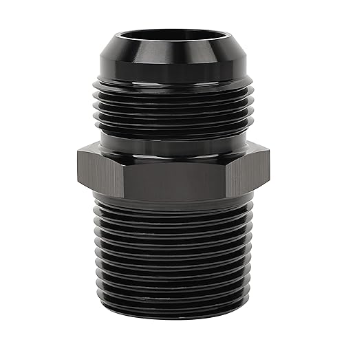 EVIL ENERGY 16AN Male Flare to 1 NPT Fitting Adapter Straight Aluminum ...