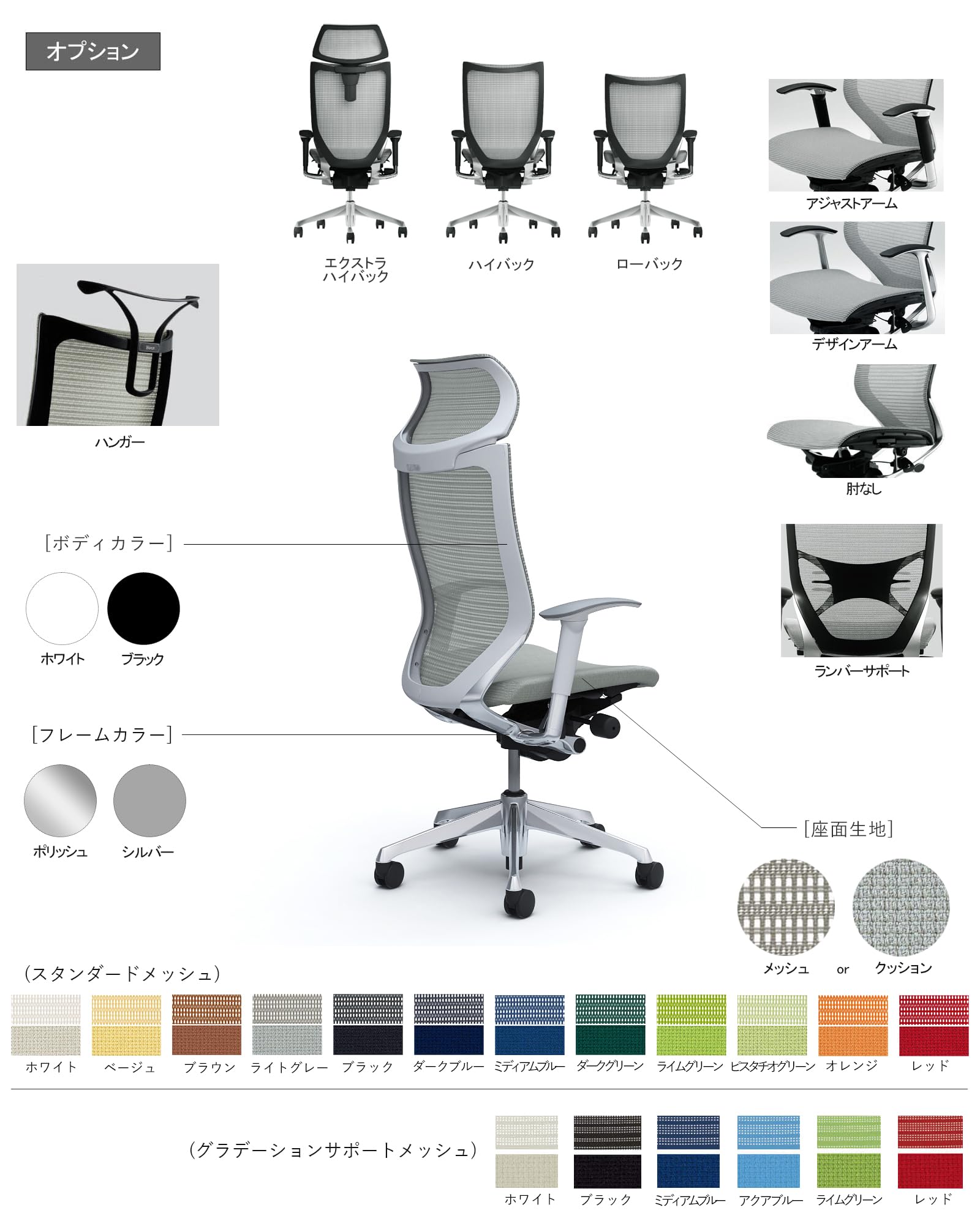 Mua Okamura CP33CZ-FDH4 Office Chair, Assembled Product, No Assembly ...