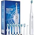 Amazon.com: TEETHEORY Electric Toothbrush for Adults with 8 𝐁𝐫𝐮𝐬𝐡 𝐇𝐞𝐚𝐝𝐬, Sonic Electric ...