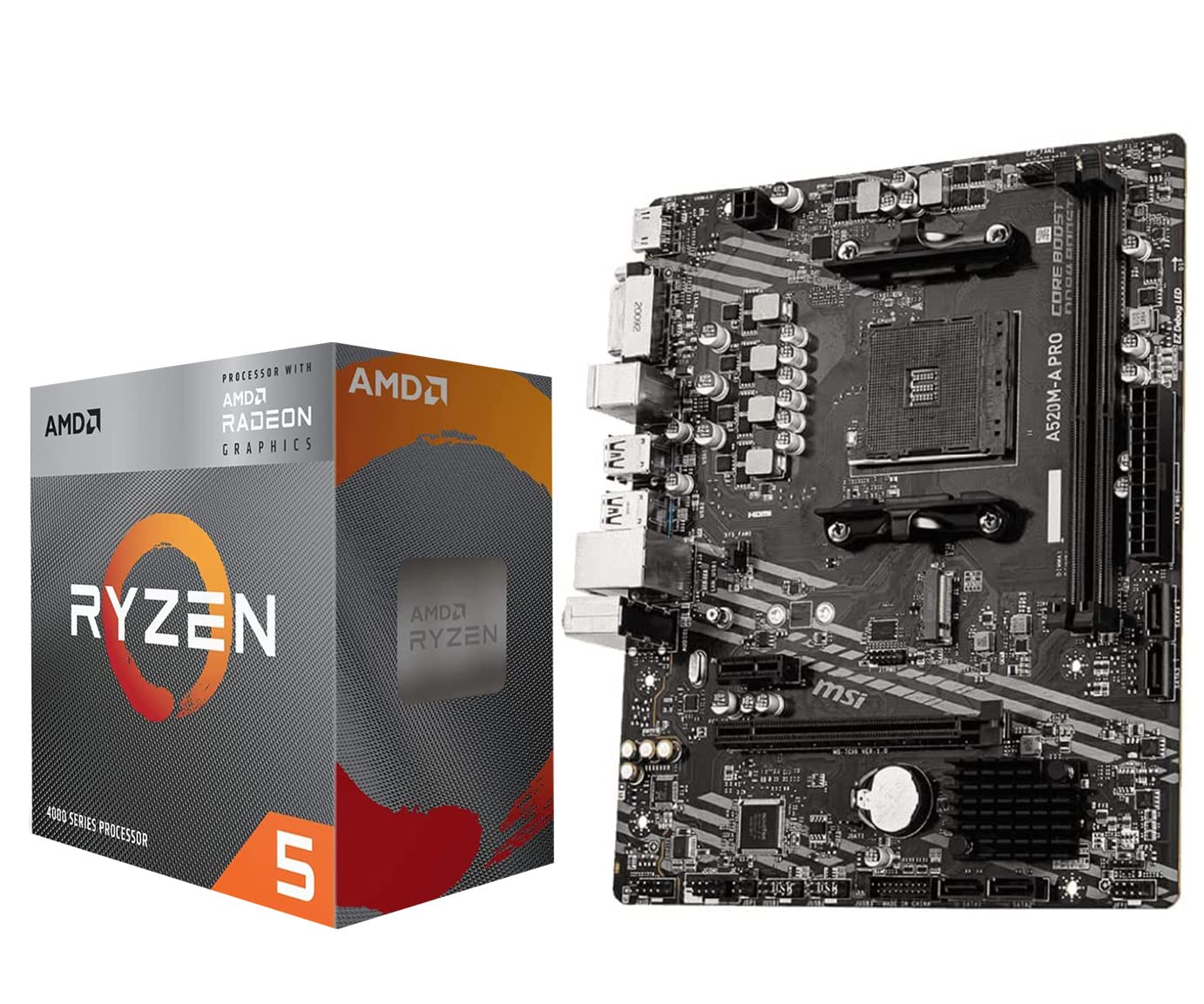 Mua Micro Center AMD Ryzen 5 4600G 6-Core 12-Thread Unlocked Desktop Processor with Wraith ...