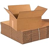Amazon.com: BOX USA 17 x 13 x 13 Corrugated Cardboard Boxes, Medium 17 ...
