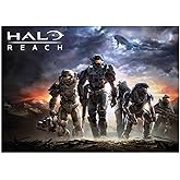 Amazon.com: Displate Official Halo Game Metal Poster Magnetic Mounting ...