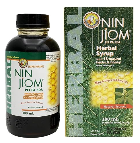 NIN JIOM Herbal Cough Syrup - 300ml in Kuwait | Whizz Cough Syrups