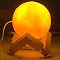 Moon Light - 3D Printing Moon - Stepless Dimmable - Moon Lamp Shade ...